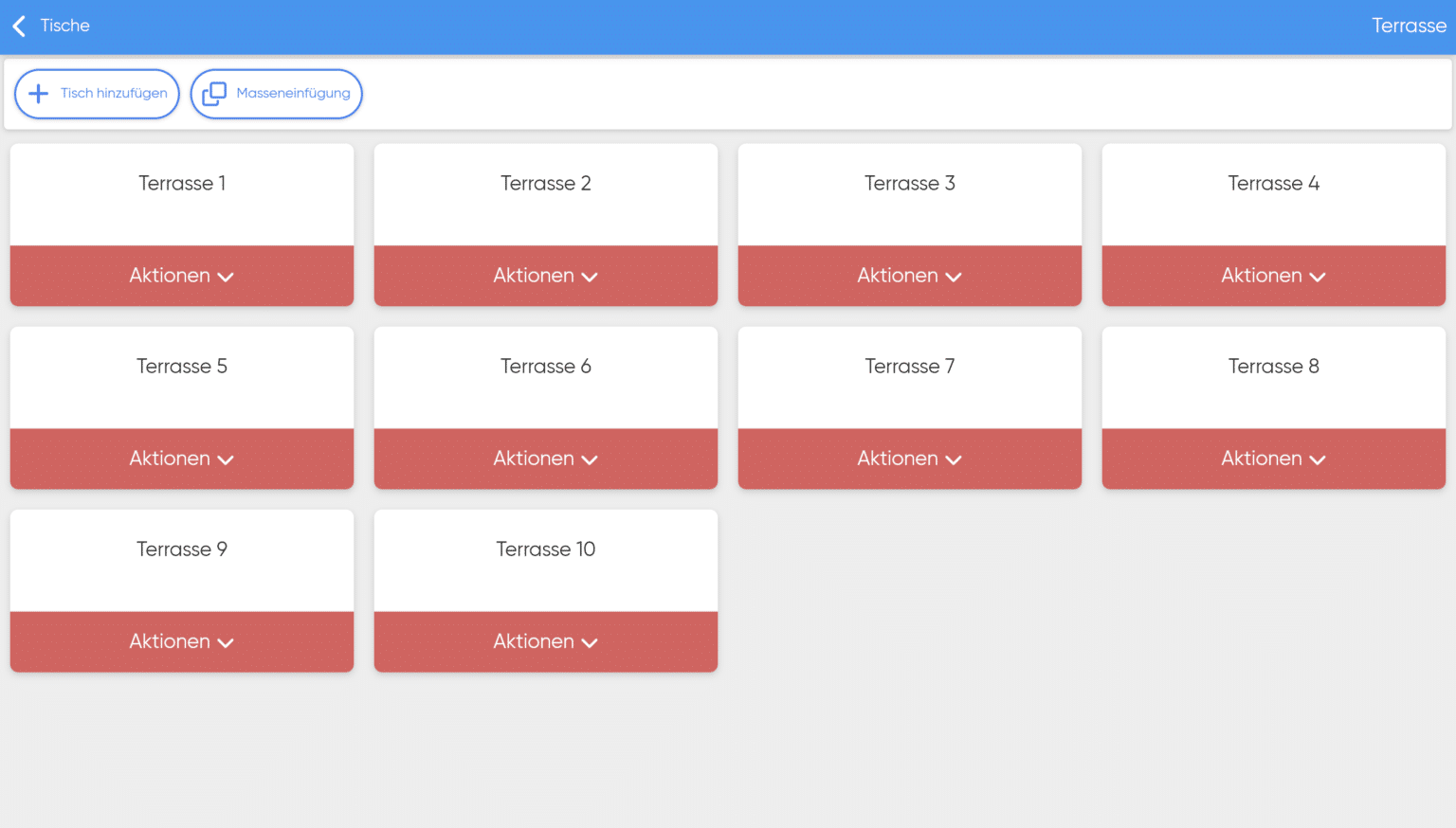 Menü- & Tischverwaltung – Smartkasse24